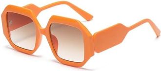 Generic Lunettes De Soleil Polaris&eacute;es Vintage For Femme, Monture Large, Style Streetwear, Id&eacute;ales For Les Trajets Domicile-travail, Le Sport Et Les Vacances.(