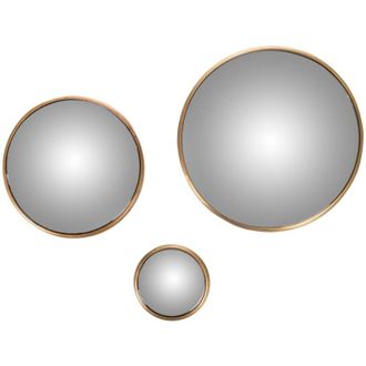 Amadeus Amadeus - Set de 3 miroir convex or