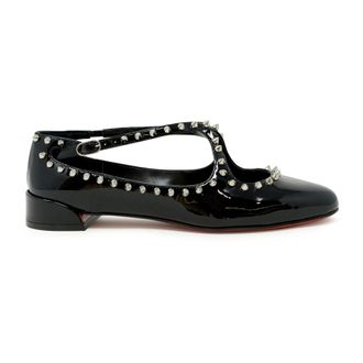 Christian Louboutin Femme, Chaussures, Noir, Taille: 38 1/2 EU Pilouta Jane