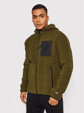 Champion Fleecejacke 216723 Gr&uuml;n Regular Fit