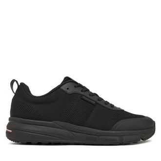 Tommy Hilfiger Sneakers Tommy Hilfiger Lightweight Modern Knit Runner FM0FM05326 Schwarz
