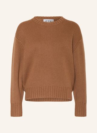 FTC Ftc Cashmere Cashmere-Pullover braun
