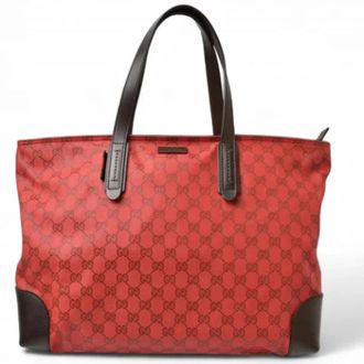 Gucci Pre-owned Canvas gucci-taschen - - Pre-owned - Damen - Rot - ONE SIZE