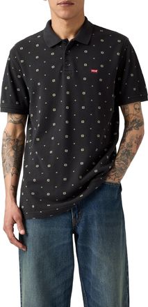 Levi's Hm Polo Ebba Geo Jet Black Print P