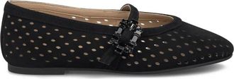 Alma En Pena Alma EN Pena, Femme, Chaussures, Noir, Taille: 40 EU Sandales Plates Ajour&eacute;es