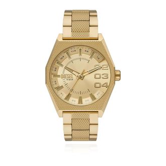 Diesel Homme, Accessoires, Jaune, Taille: ONE Size Scraper Watch