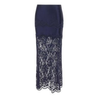 Paco Rabanne Spitzen-Miederrock - - Skirts - Damen - Blau - L