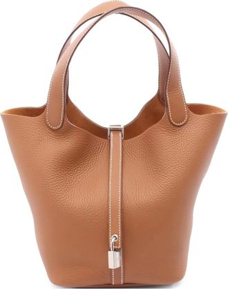 Hermès sac à main Picotin Lock MM (2024) - Marron