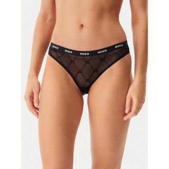HUGO BOSS Klassischer Damenslip 50535248 Schwarz