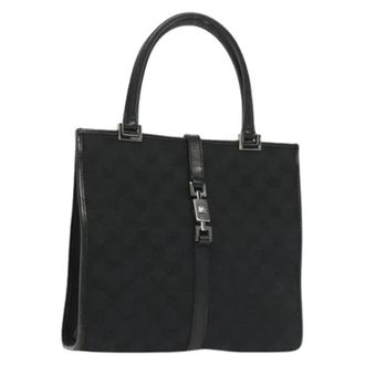Gucci Pre-owned Canvas Handbag - - Pre-owned - Damen - Schwarzk - ONE SIZE