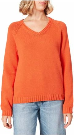 Camel Active Damen, Strickwaren, Orange, 2XLGröße