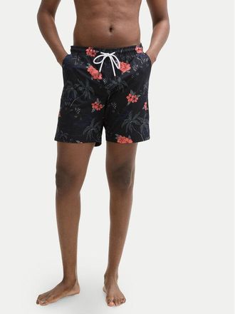 Tom Tailor Denim Badeshorts 1044696 Schwarz Regular Fit