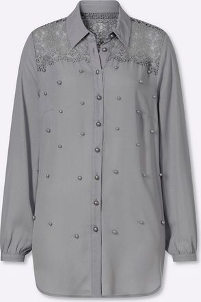 Witt Klassische Bluse Longbluse Langarm