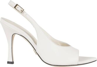 Giampaolo Viozzi Femme, Chaussures, Blanc, Taille: 38 EU Sandales &agrave; talons hauts