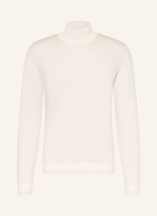 HUGO BOSS Rollkragenpullover Musso weiss
