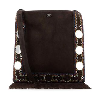 Valentino Garavani Femme, Sacs, Brun, Taille: ONE Size Sac bandouli&egrave;re Nellc&ocirc;te