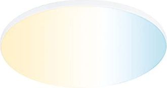 Paulmann 79957 LED Panel Einbaupanel Veluna VariFit Edge 200mm rund Tunable White Wei&szlig;lichtsteuerung Wei&szlig; Kunststoff Deckenleuchte