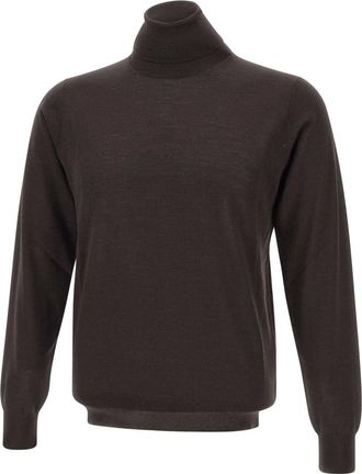 FILIPPO DE LAURENTIIS Homme, Pulls, Brun, Taille: 4XL Pull Col Roul&eacute;