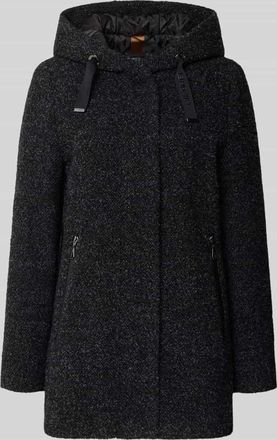Gil Bret Kurzmantel mit Kapuze und verdecktem Reißverschluss
