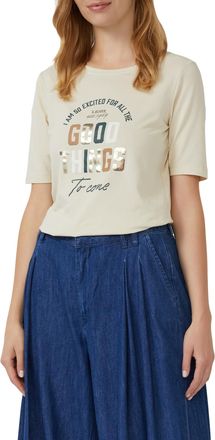 s.Oliver T-Shirt im Slim Fit mit Artwork