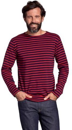 Armor Lux Marini&egrave;re col Bateau en Coton &eacute;pais