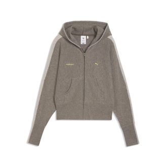 Puma Veste en maille T7 PUMA x MADHAPPY Femme, Accessoires, Gris, XL