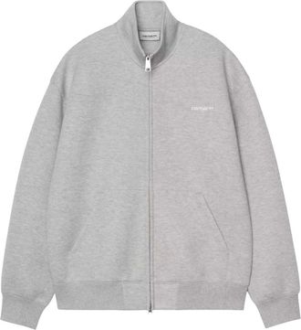 Carhartt Work in Progress Homme, Sweatshirts et sweats &agrave; capuche, Blanc, Taille: 2XL Alda Zip Sweat Jacket