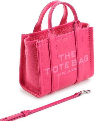 Marc Jacobs Sac cabas The Leather Micro Tote Bag