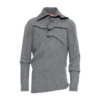 Diesel Pull &agrave; col roul&eacute; K-Andrew - Homme - Pulls - Gris - Taille: M
