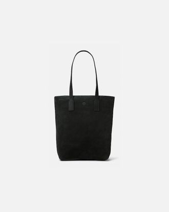 Timberland Tragetasche aus weichem Leder in Schwarz, Damen, Schwarz