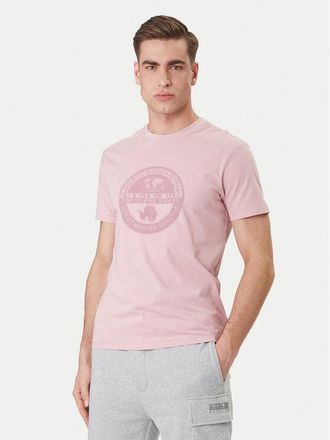 Napapijri T-Shirt S-Mahsa NP0A4FZB Rosa Regular Fit