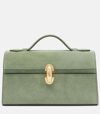 Savette Sac Symmetry Pochette Small en daim