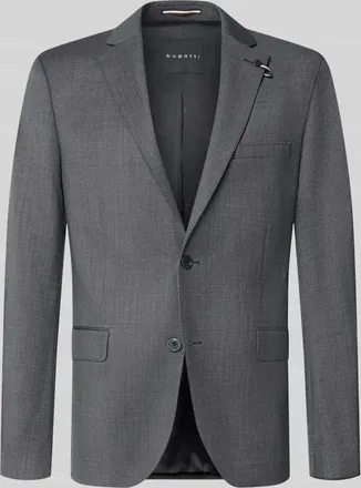 Bugatti Regular Fit Sakko aus Schurwoll-Mix
