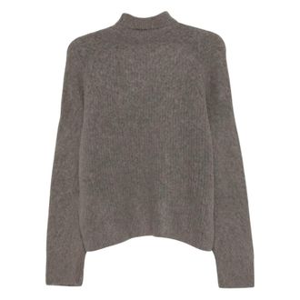 Woolrich Soft Alpaka Rollkragenpullover - - Knitwear - Damen - Grau - S