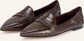 Pomme Dor Pomme Dor Lackballerinas Ingrid braun