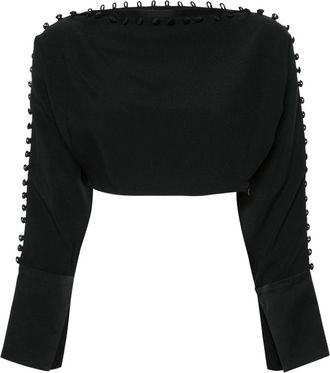Taller Marmo Mila Bluse - Schwarz