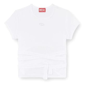 Diesel T-Bunny-Tail-S1 - - Tops - Damen - Wei&szlig; - S