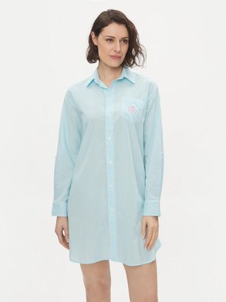 Lauren Ralph Lauren Nachthemd ILN32317 Himmelblau