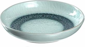 Leonardo Leonardo - Matera - Suppenteller, Teller tief - Keramik - Farbe: Blau - Ma&szlig;e (&Oslash;xH): 21 x 4 cm