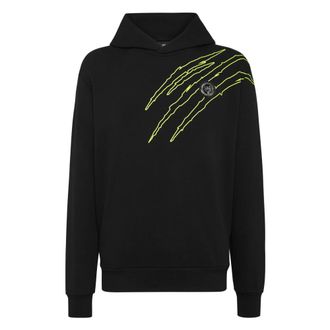 Plein Sport Homme, Sport, Noir, Taille: L Hooded SweaT-shirt Scratch