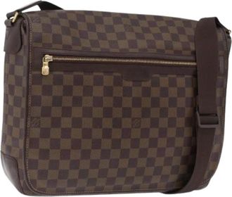 Louis Vuitton Sac bandouli&egrave;re Pre-owned en toile - Femme - Pre-owned - Brun - Taille: ONE Size