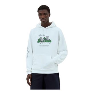A.P.C. Logo Print Kapuzenpullover - - Sweatshirts & Hoodies - Herren - Wei&szlig; - XL