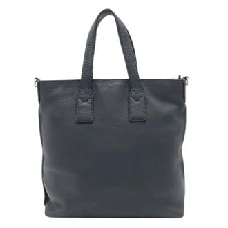 Fendi Pre-owned Selleria Tote Bag - Femme - Pre-owned - Bleu - Taille: ONE Size