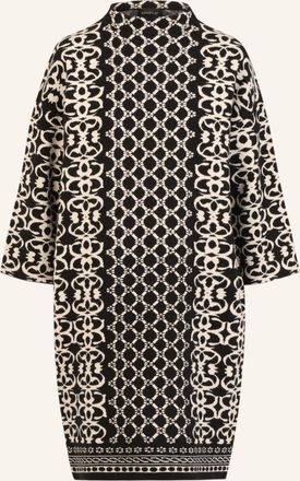 Apart Jacquard Strickkleid beige