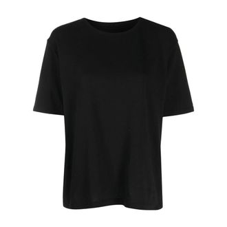 Khaite Mae Logo-Appliqu&eacute; T-Shirt - - Tops - Damen - Schwarzk - M
