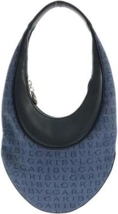 Bulgari Sac bandouli&egrave;re vintage doccasion - Femme - Pre-owned - Bleu - Taille: ONE Size