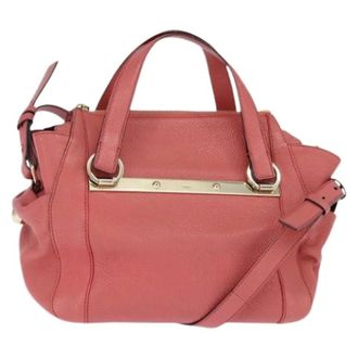 Chlo&eacute; Sac &agrave; main Pre-owned - Femme - Pre-owned - Rose - Taille: ONE Size