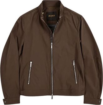 Moorer Vangi Jacket - Homme - Vestes - Brun - Taille: 2XL