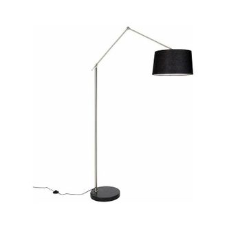 QAZQA Editor - Lampadaire avec Abat-Jour - 1 lumi&egrave;re - h 1908 mm - Noir - Moderne - &eacute;clairage int&eacute;rieur - Salon i Chambre - Qazqa