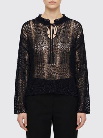 Yohji Yamamoto Pull YS Femme couleur Noir